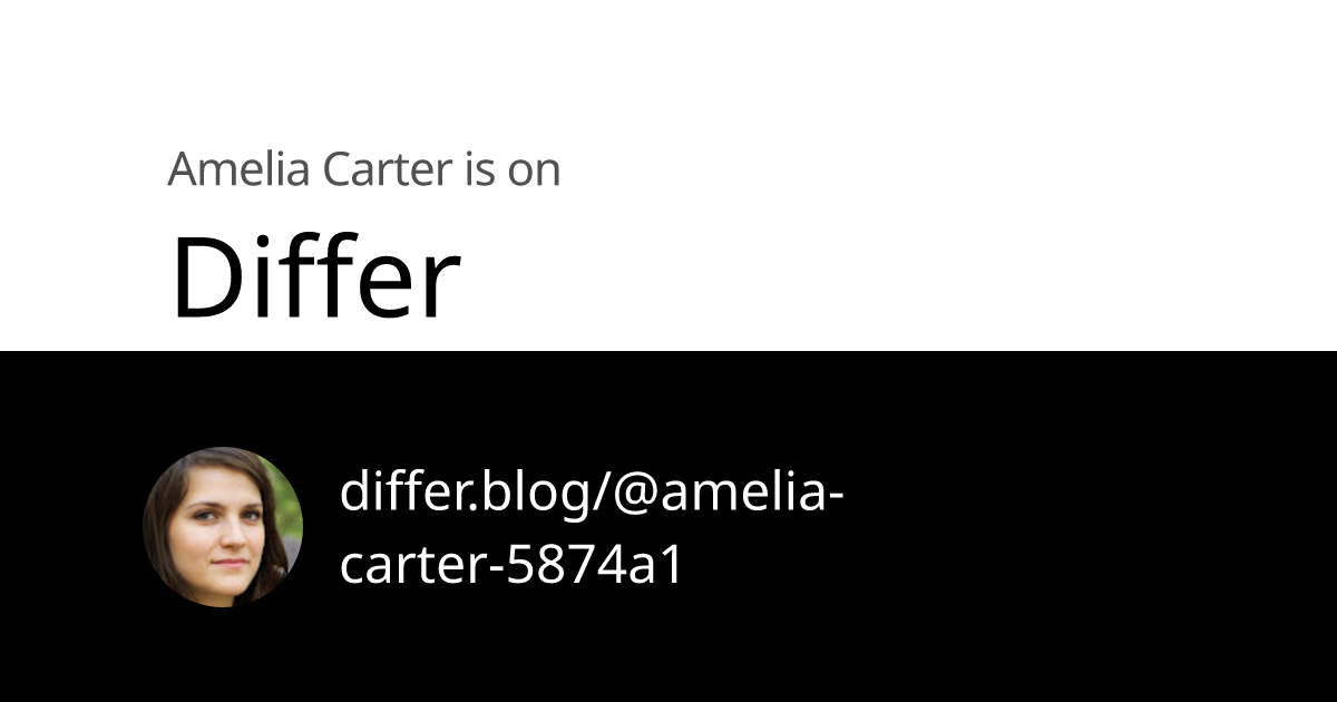 Amelia Carter (@amelia-carter-5874a1) | Differ