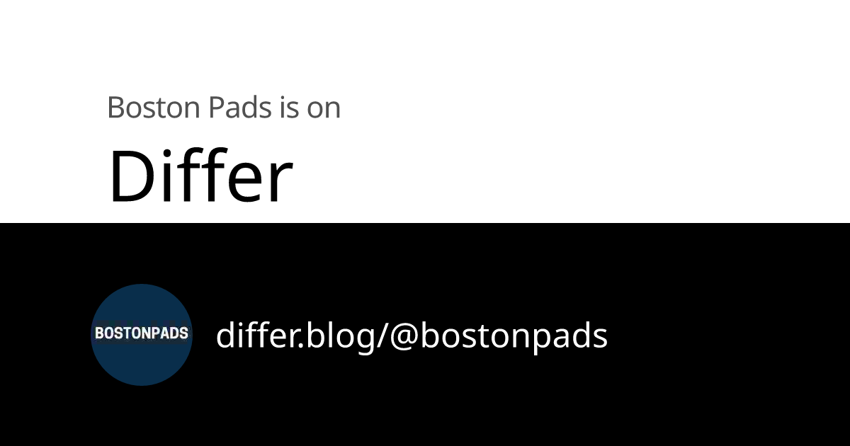 Boston Pads (@bostonpads) | Differ