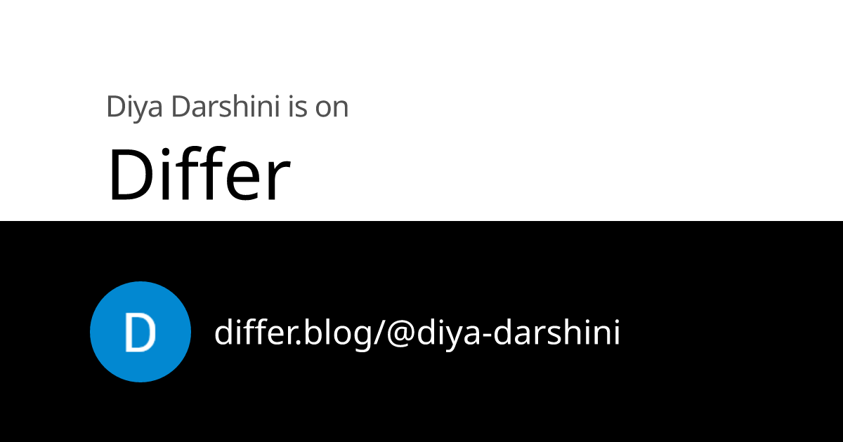 Diya Darshini (@diya-darshini) | Differ