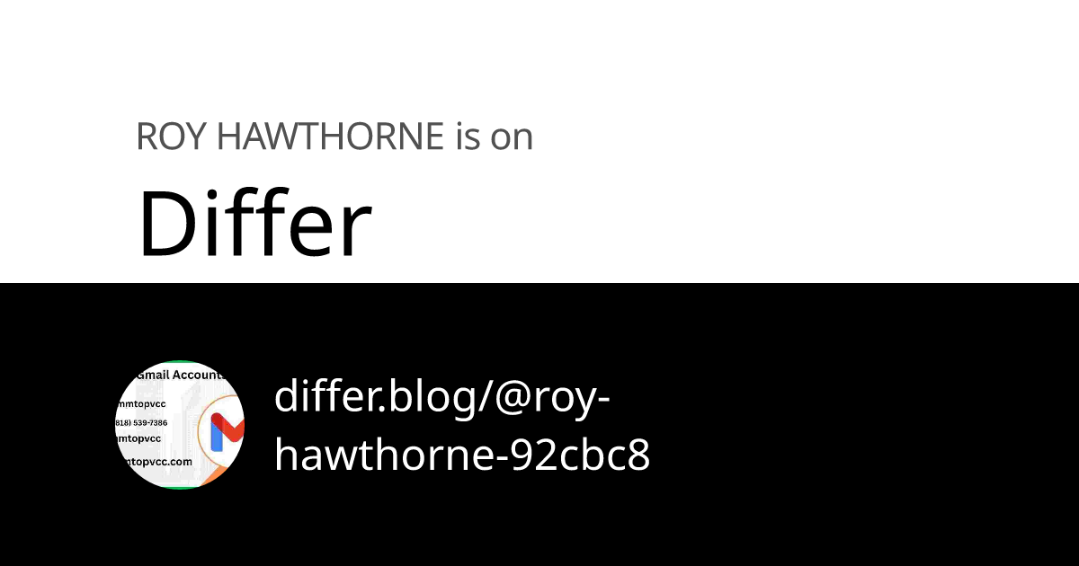 ROY HAWTHORNE (@roy-hawthorne-92cbc8) | Differ