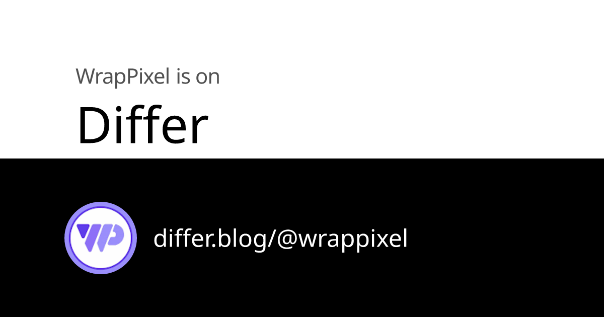 WrapPixel (@wrappixel) | Differ